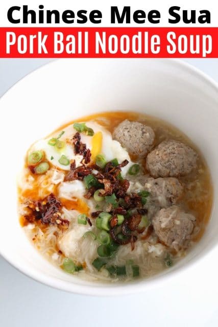 Mee Sua "Misua Soup" Wheat Vermicelli Noodles Recipe