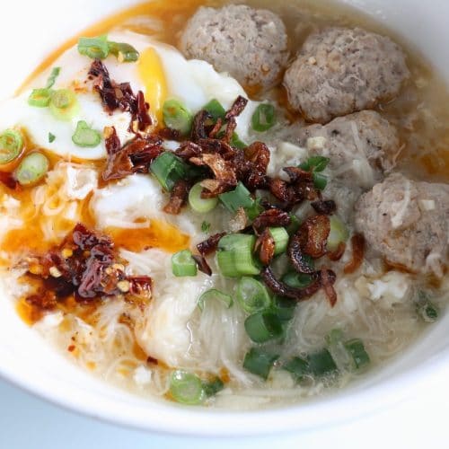 Mee Sua "Misua Soup" Wheat Vermicelli Noodles Recipe