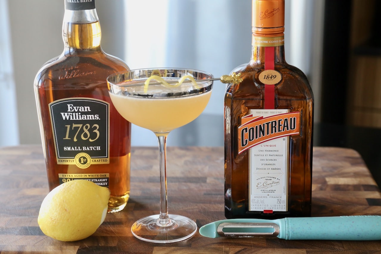 Whiskey Bourbon Sidecar Cocktail Recipe | dobbernationLOVES
