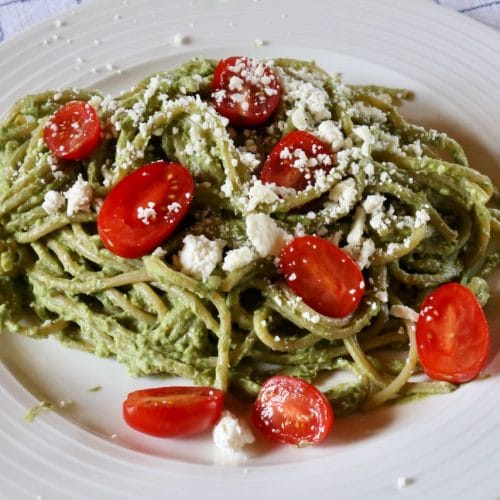 Chilean Tallarines con Palta Vegetarian Avocado Pasta Recipe ...