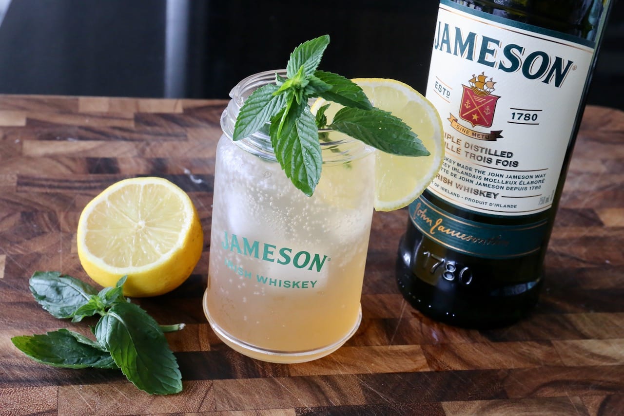 Jameson Whiskey Irish Lemonade Cocktail Recipe | dobbernationLOVES