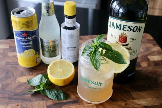 Jameson Whiskey Irish Lemonade Cocktail Recipe | dobbernationLOVES