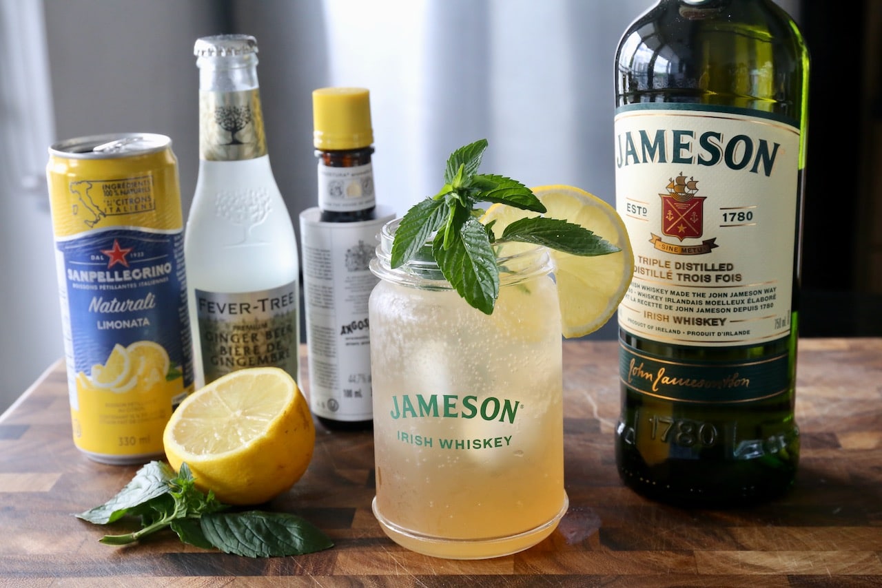 Jameson Whiskey Irish Lemonade Cocktail Recipe | dobbernationLOVES