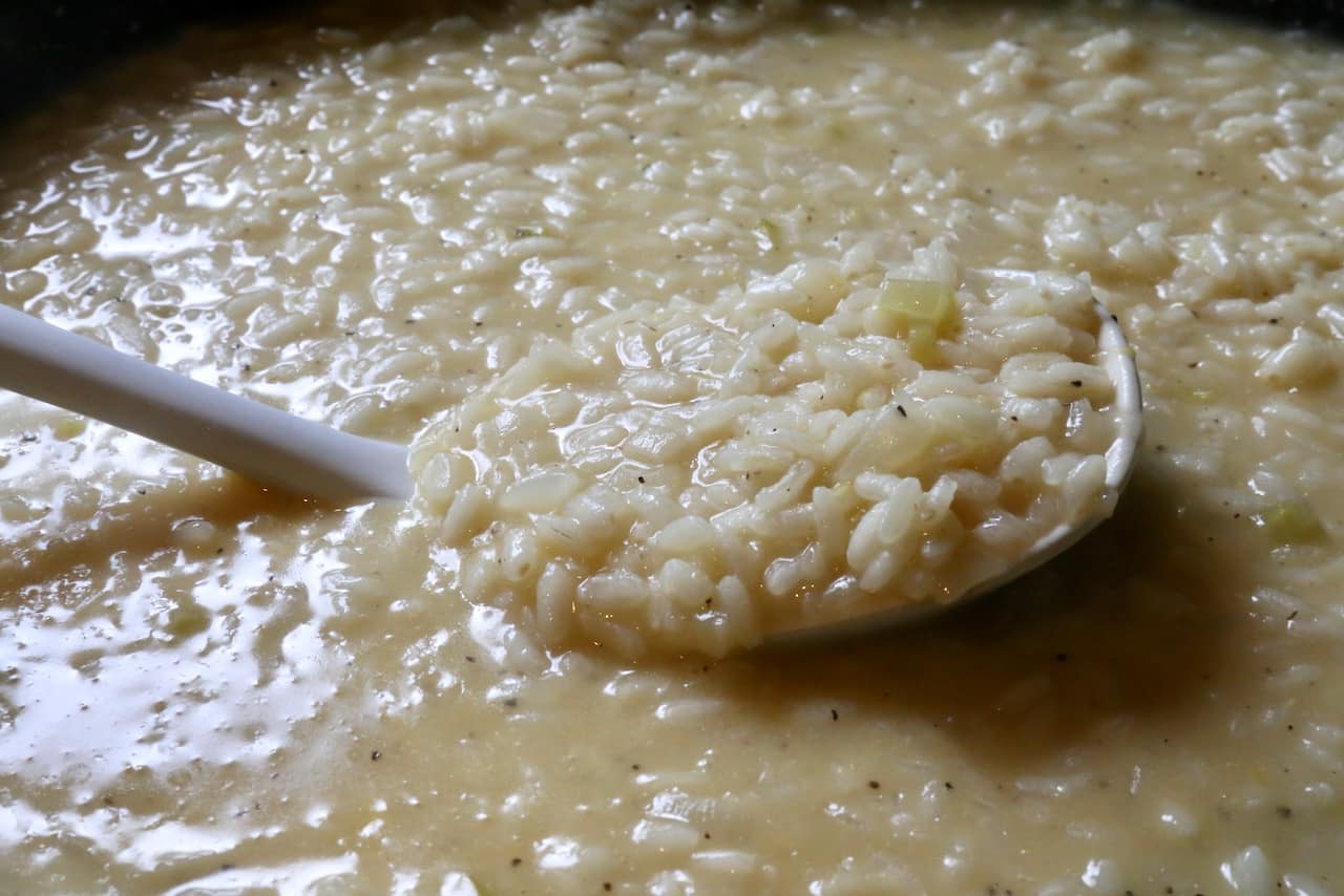 Creamy Italian Risotto al Limone Recipe | dobbernationLOVES