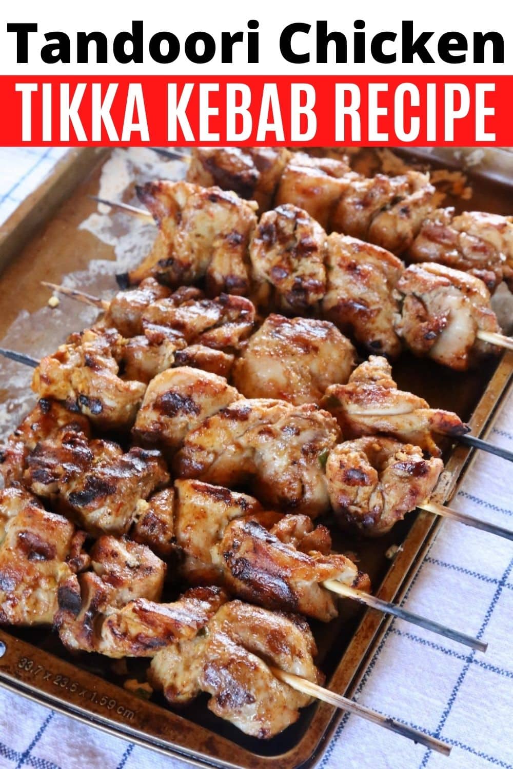 Grilled Pakistani Chicken Tikka Boti Kebab Recipe | dobbernationLOVES