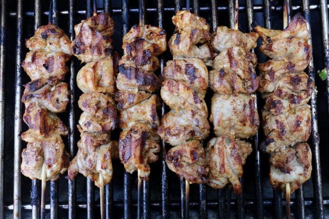 Grilled Pakistani Chicken Tikka Boti Kebab Recipe | dobbernationLOVES