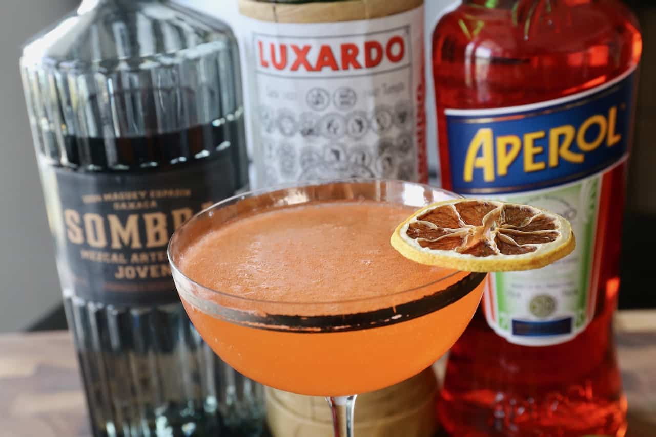 Division Bell Mezcal Aperol Cocktail Recipe | dobbernationLOVES