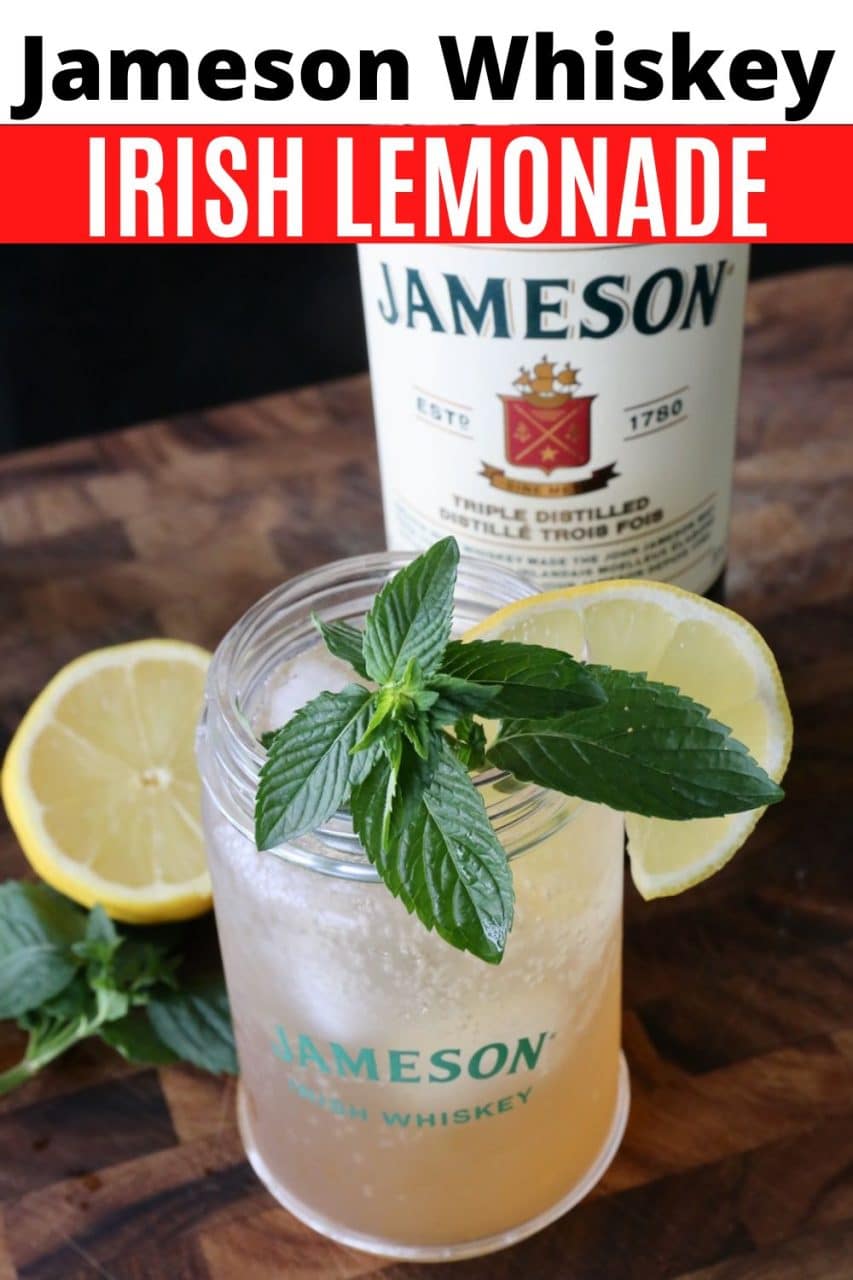 Jameson Whiskey Irish Lemonade Cocktail Recipe | dobbernationLOVES