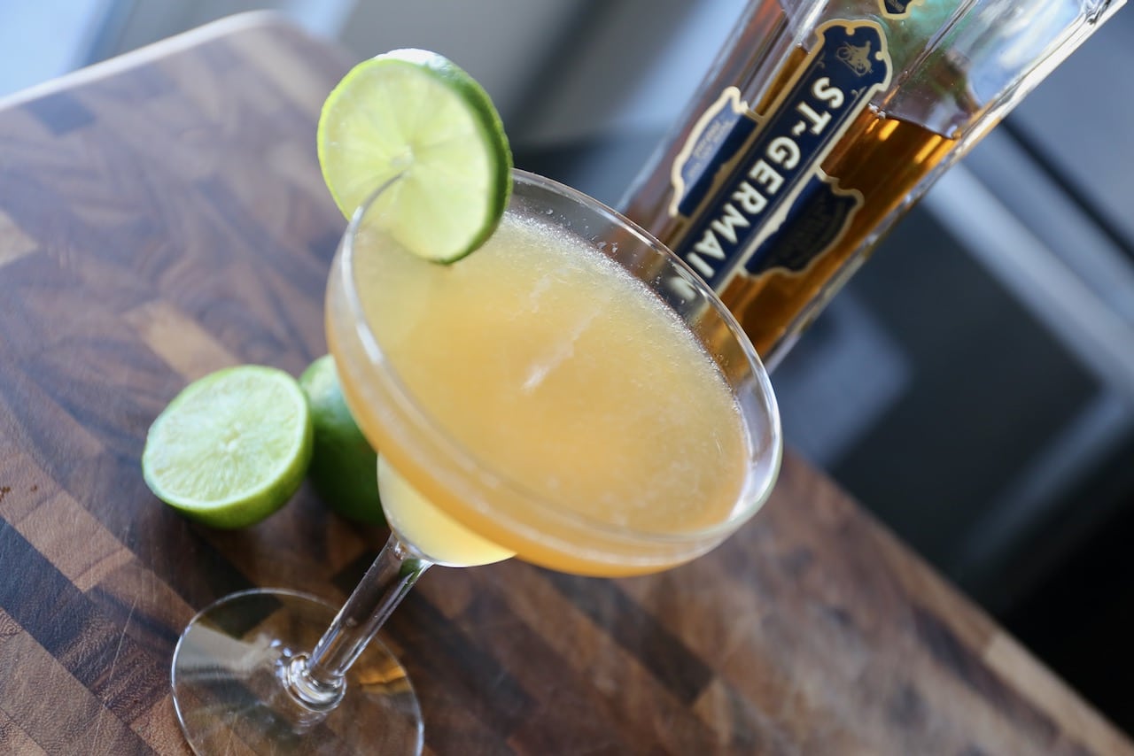 St Germain Elderflower Margarita Cocktail Drink Recipe | dobbernationLOVES