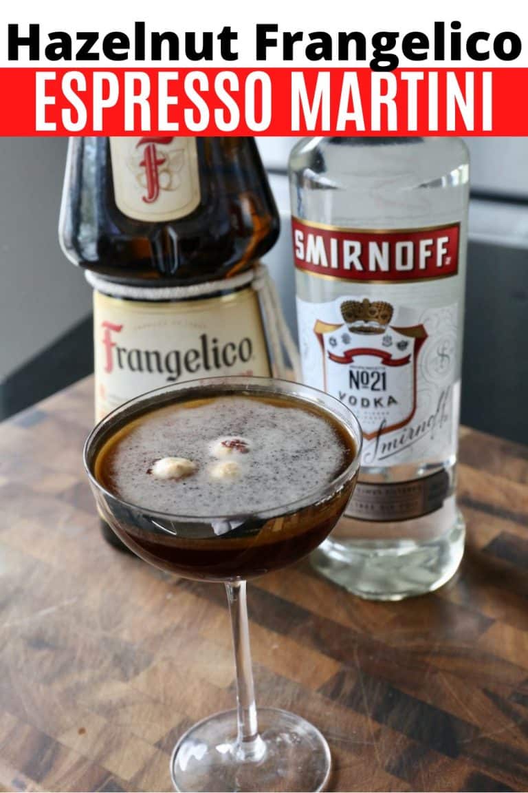 Frangelico Hazelnut Espresso Martini Cocktail Recipe | dobbernationLOVES