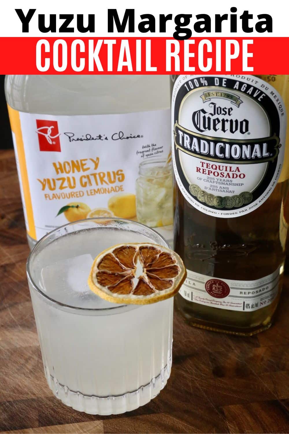 Yuzu Margarita Cocktail Recipe | dobbernationLOVES