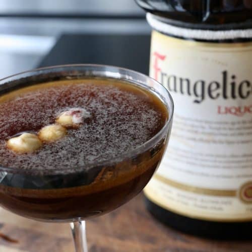 Frangelico Hazelnut Espresso Martini Cocktail Recipe | dobbernationLOVES