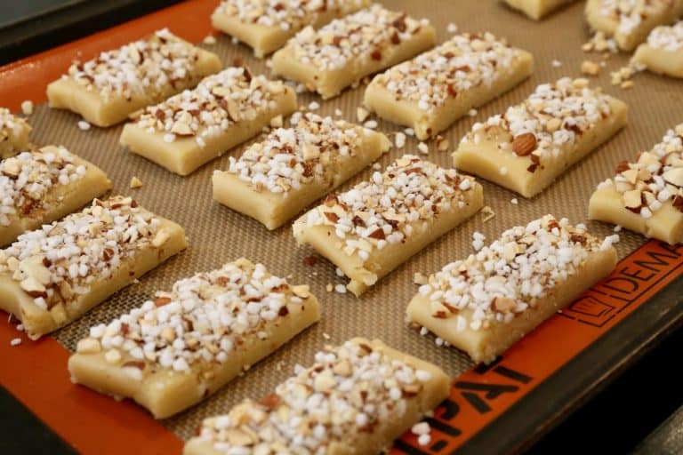 Finska Pinnar Swedish Almond Shortbread Cookies Recipe | dobbernationLOVES
