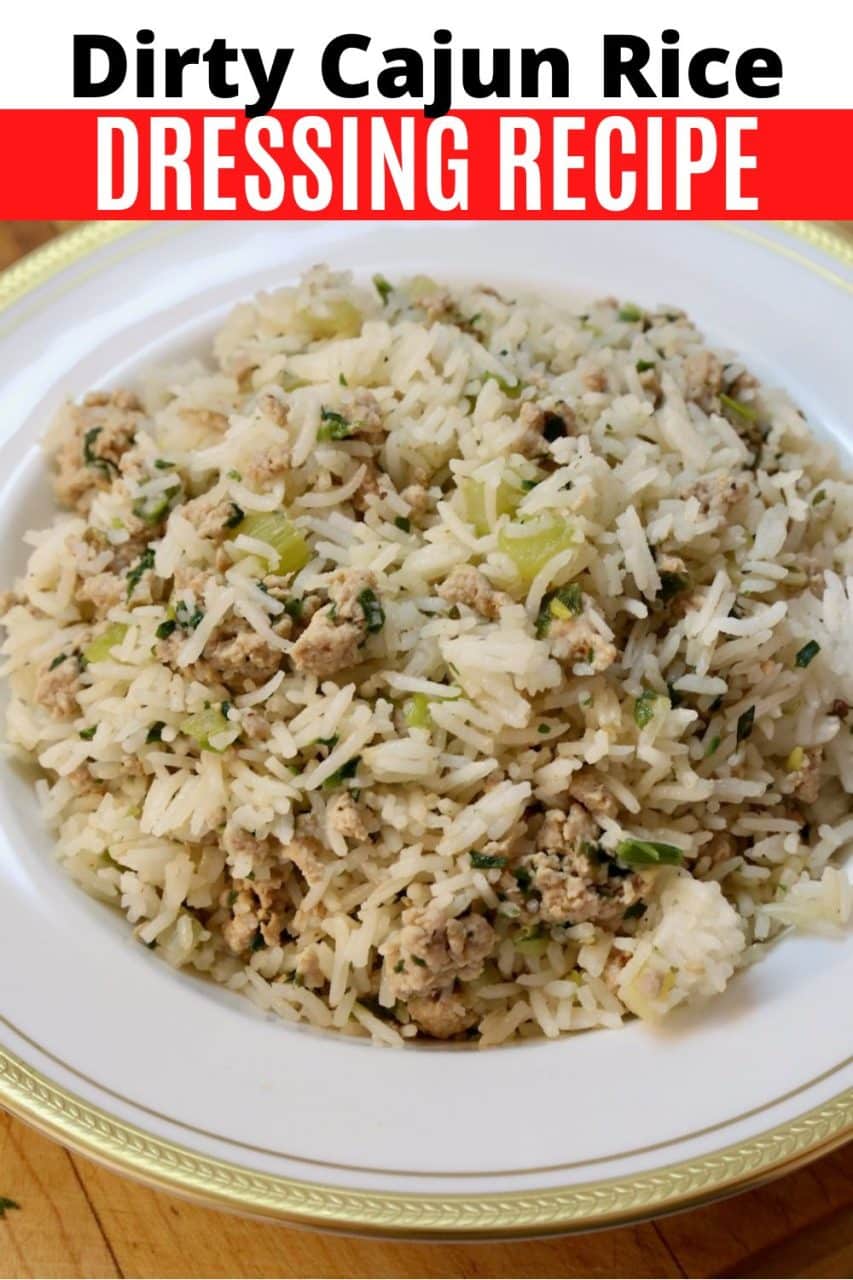 Louisiana Dirty Cajun Rice Dressing Recipe | dobbernationLOVES
