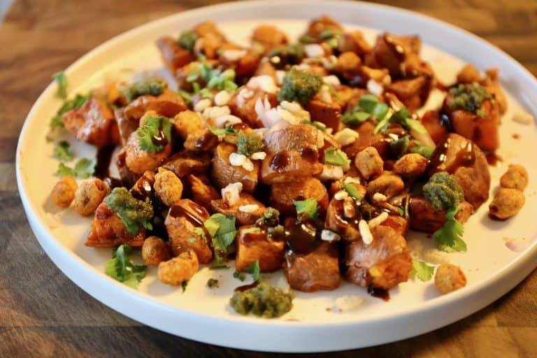 Shakarkandi Sweet Potato Chaat Recipe | dobbernationLOVES