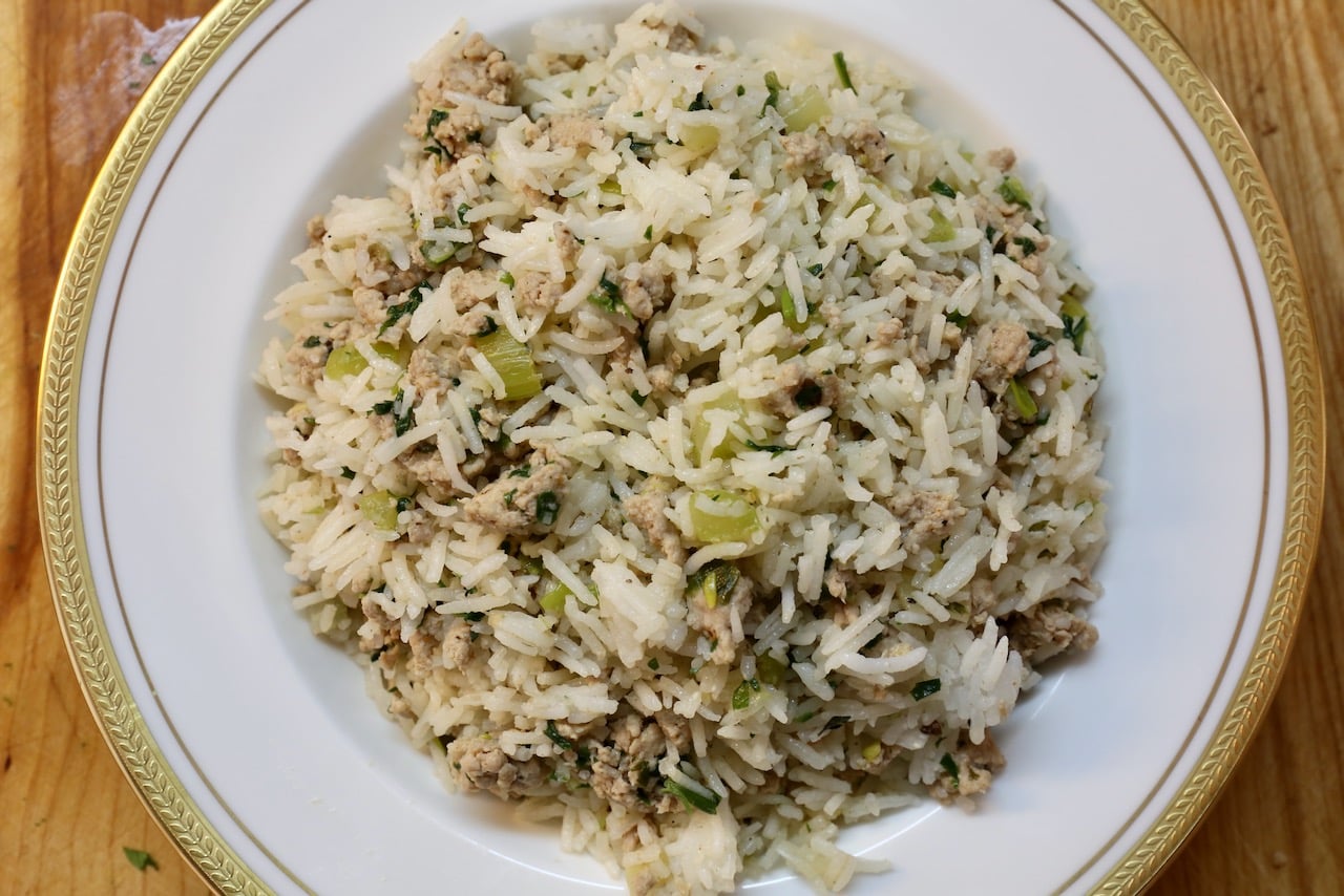 Louisiana Dirty Cajun Rice Dressing Recipe | dobbernationLOVES