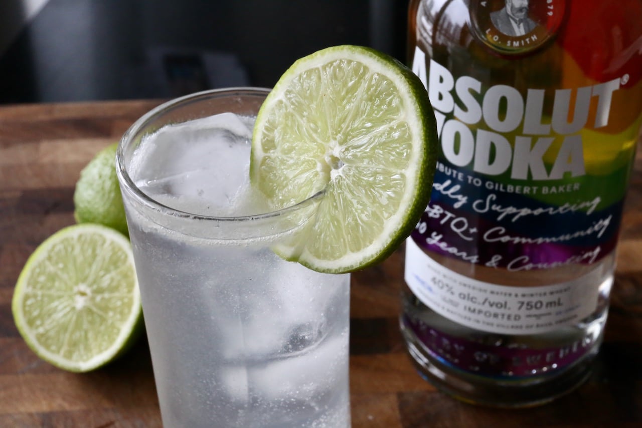 Vodka Rickey Cocktail Recipe | dobbernationLOVES