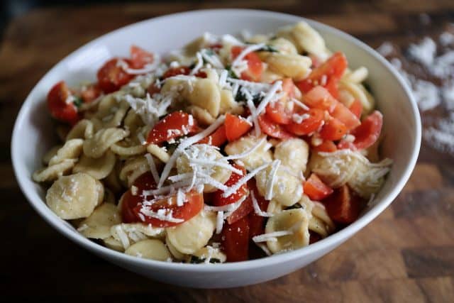 Lumache Rigate Snail Pasta with Garlic Butter Recipe