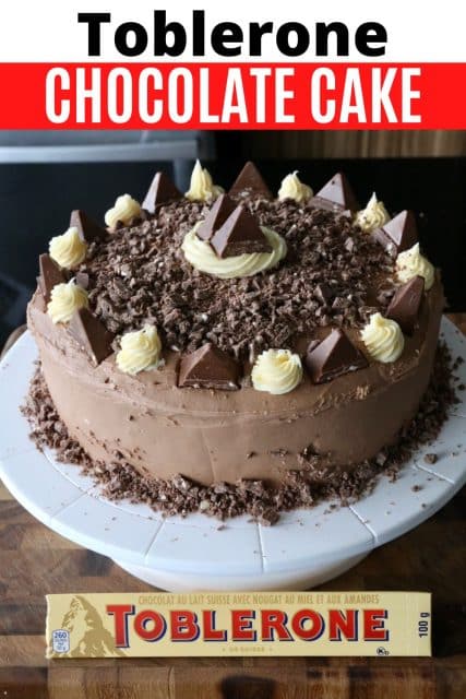 Double Decker Toblerone Cake Recipe | dobbernationLOVES