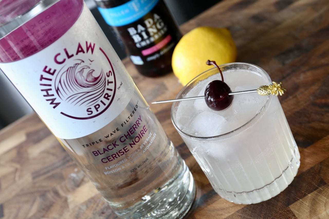 Black Cherry White Claw Vodka Cocktail Recipe