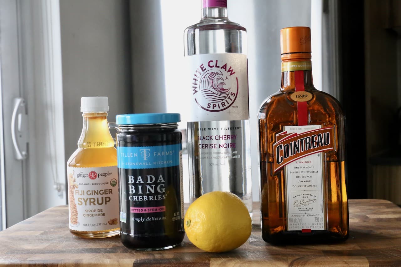 Black Cherry White Claw Vodka Cocktail Recipe