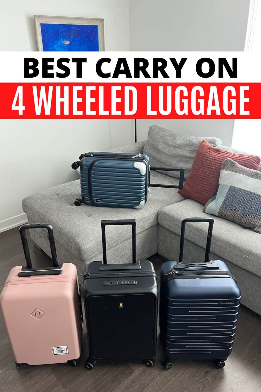 Best Four Wheeled Cabin Luggage 2025 Tested & Reviewed | dobbernationLOVES