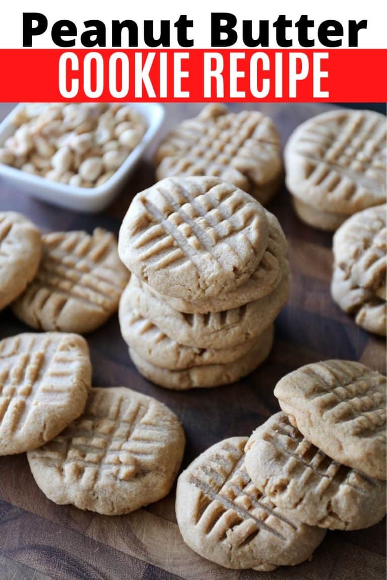 Easy Peanut Butter Cookies Recipe | dobbernationLOVES
